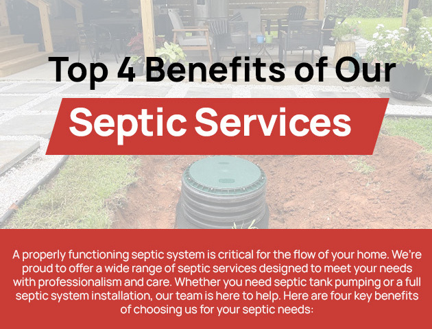 Top 4 Benefits of Our Septic Services [infographic] | Ray's Septic Service